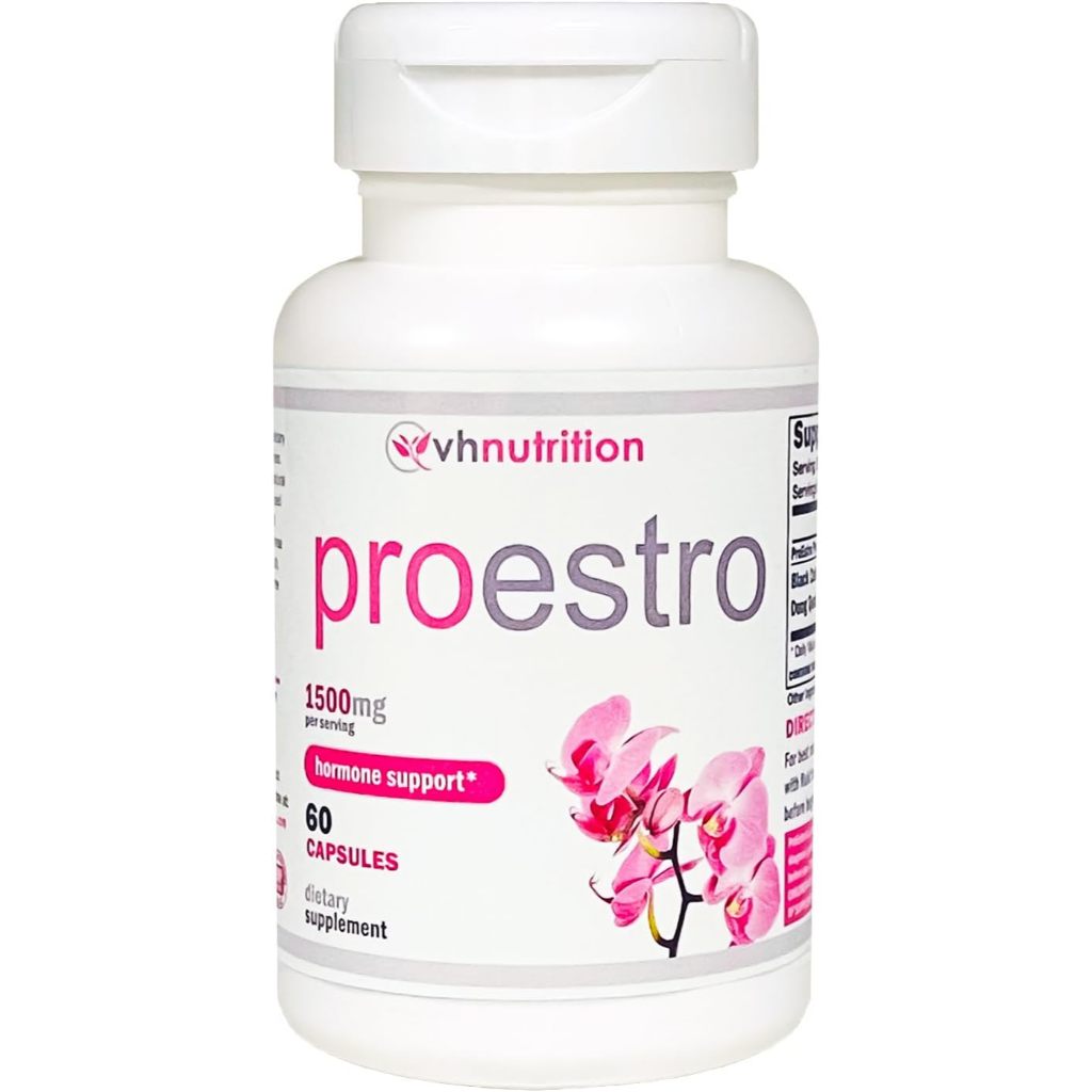 VH Nutrition PROESTRO 60 Capsules Estrogen Support* Supplement for ...