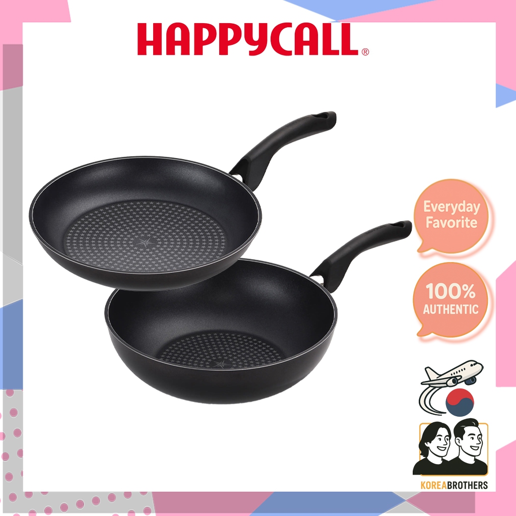 HAPPYCALL Non-Stick Graphene Massive IH Frying Pan 24/28/30cm & 28cm ...