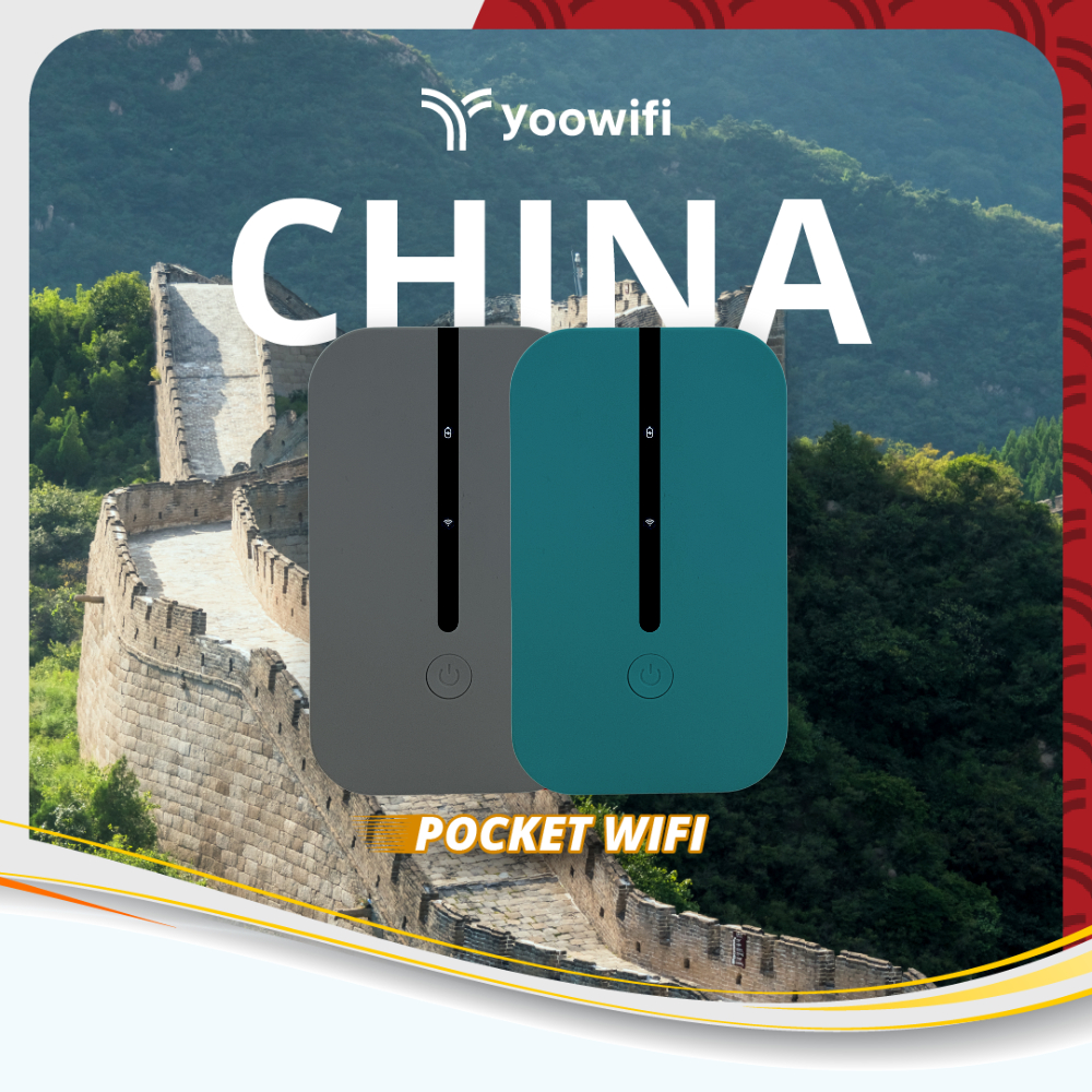 Yoowifi China Unlimited data Pocket Wifi hotspot Rental Travel Wifi ...