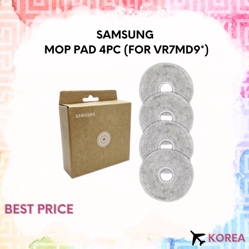 Samsung Genuine Jet Bot Robot AI Steam Vacuum Cleaner Sweeper Mop Pad ...