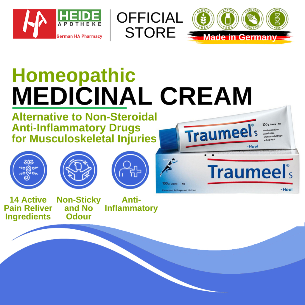 Traumeel Cream 50g – Non-NSAID, Natural, Odor-Free Anti-Inflammatory ...