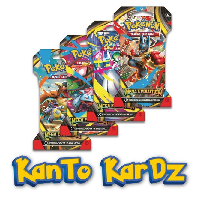 (Ready Stocks!!) ⭐EN Pokemon TCG Mega Evolution Sleeved Booster Pack⭐ ...