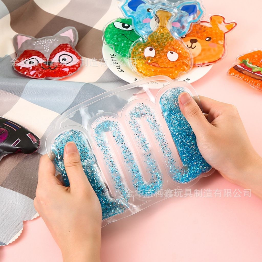 Squeeze Toy Decompression Water Bag Water Fidget Squeezy Tube Liquid ...