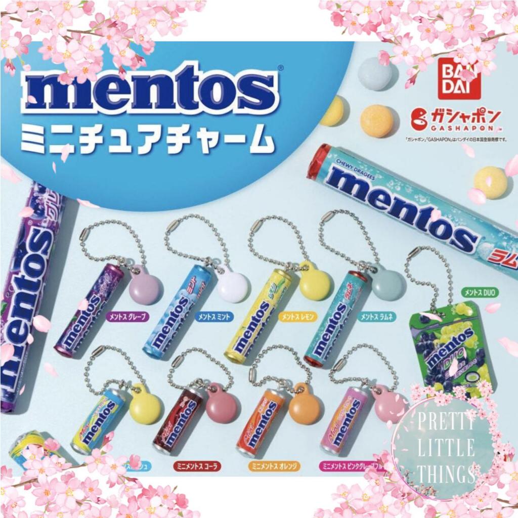 [SG STOCK] BANDAI JAPAN MENTOS MINIATURE CHARM MASCOT FOOD CANDY FIGURE ...