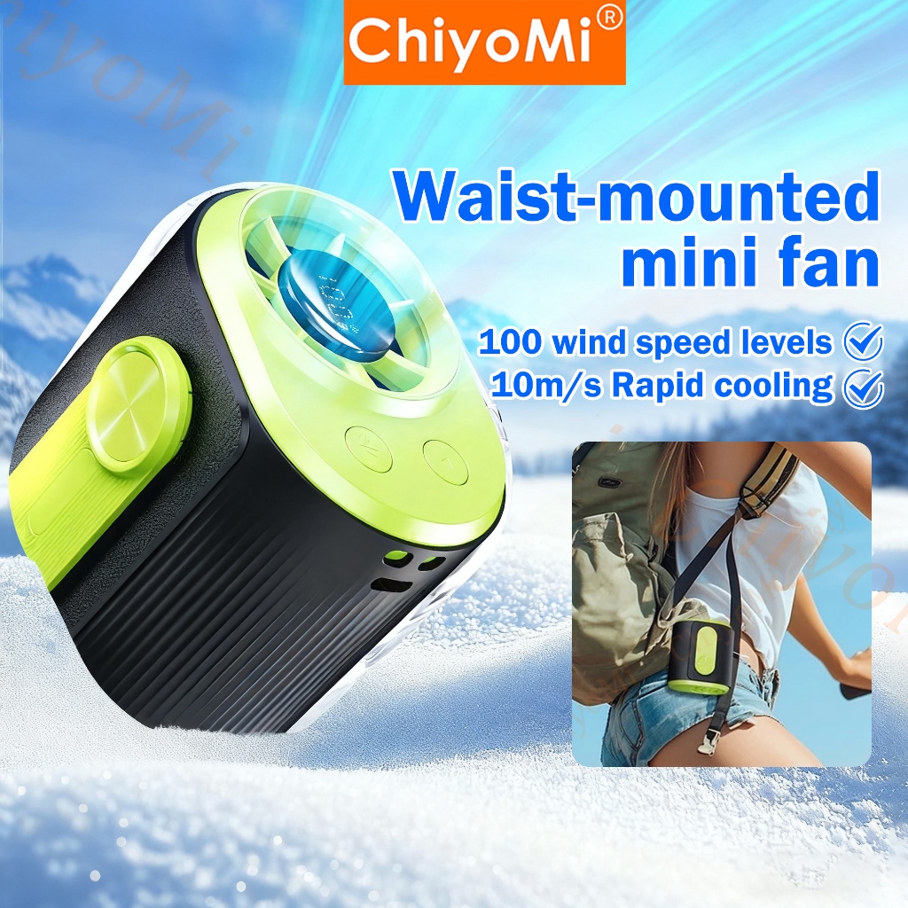 Mini Fan Turbo Fan Portable silent fan mini bladeless fan suspended ...