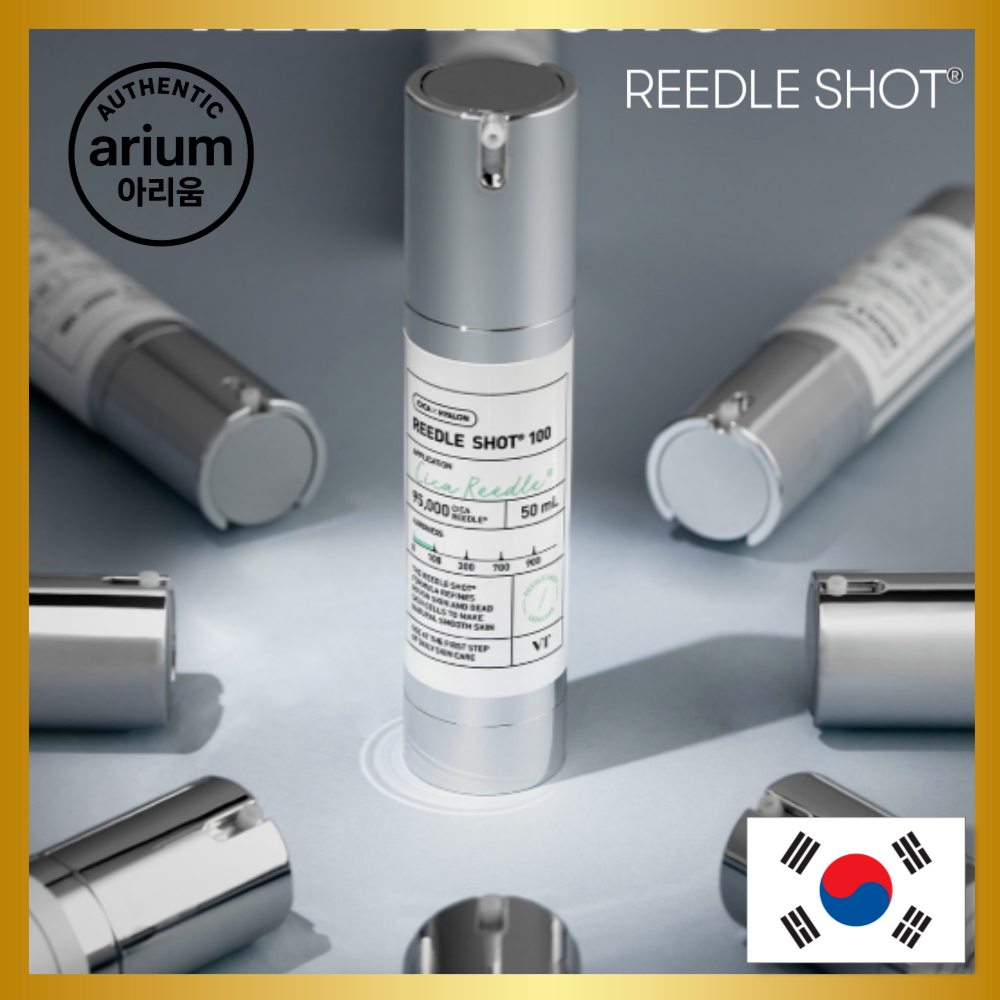[VT] Reedle Shot Essence 50 100 300 700 1000 K-Beauty Micro-Needle Skin ...