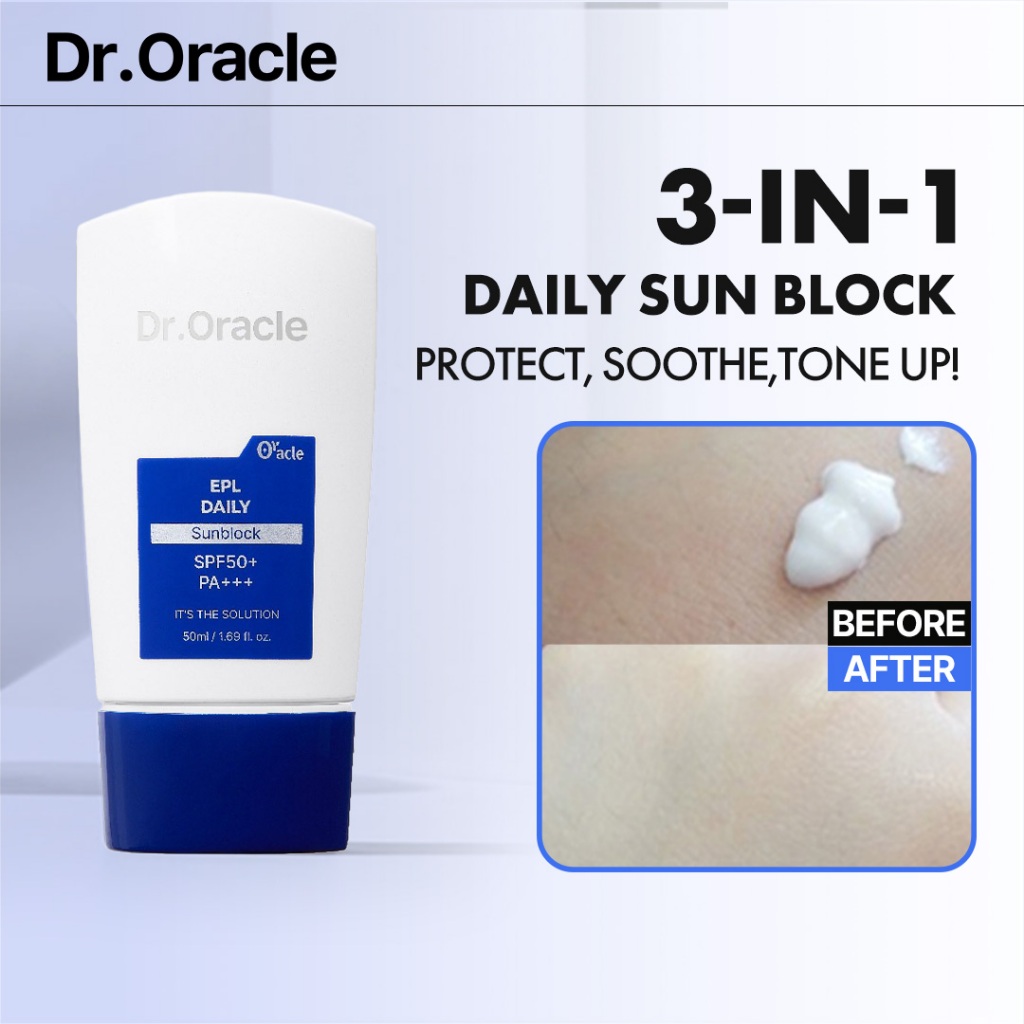 [Dr. Oracle] EPL Daily Sun Block SPF50+ PA+++ (50ml) | UV Protection ...