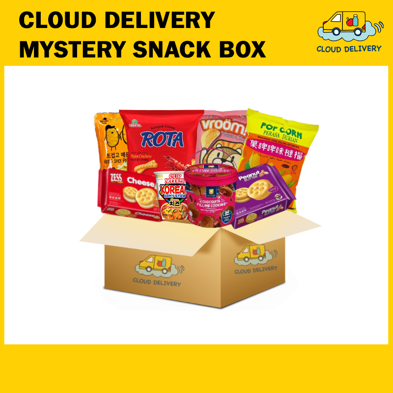 Cloud Delivery Mystery Snack Box | Shopee Singapore