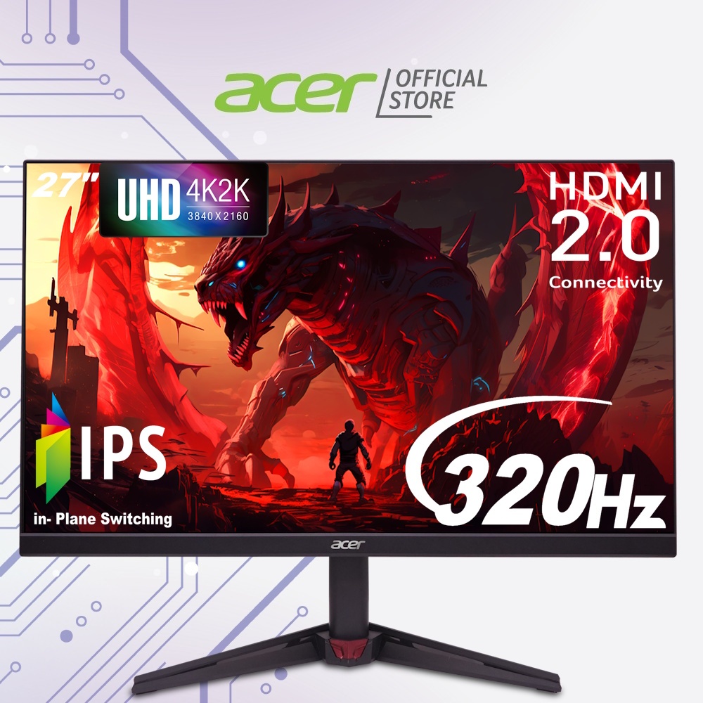 [NEW] [320Hz Refresh Rate]Nitro VG270K V4 27-Inch IPS 4k UHD Gaming ...
