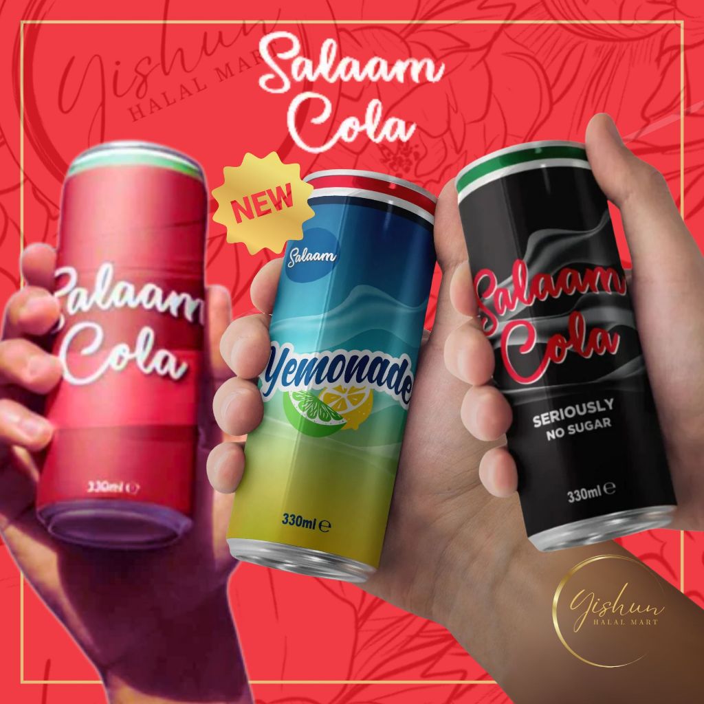 Salaam Cola Bulk Carton Coke Diet Zero Sugar Alternative Coca Cola Soda ...