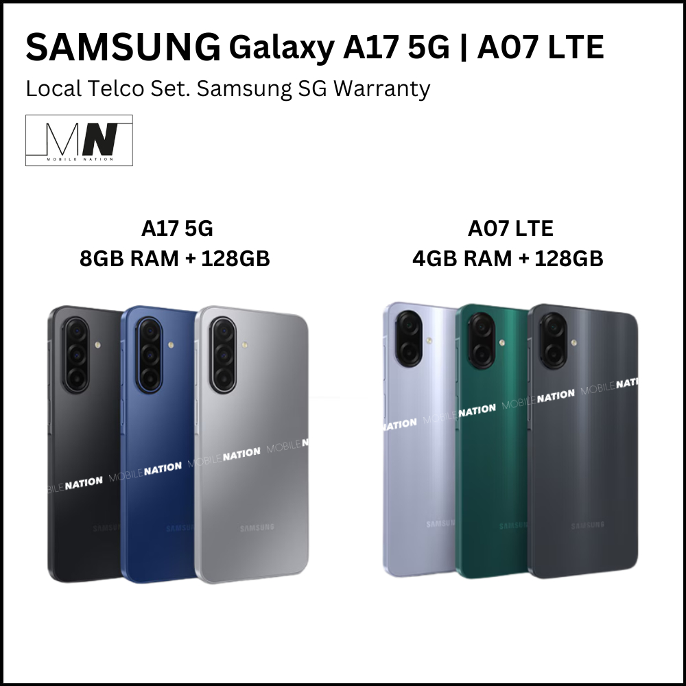 Samsung Galaxy A17 5G | A16 4G/5G | A26 5G 128GB | A07 4G 128GB | A06 ...