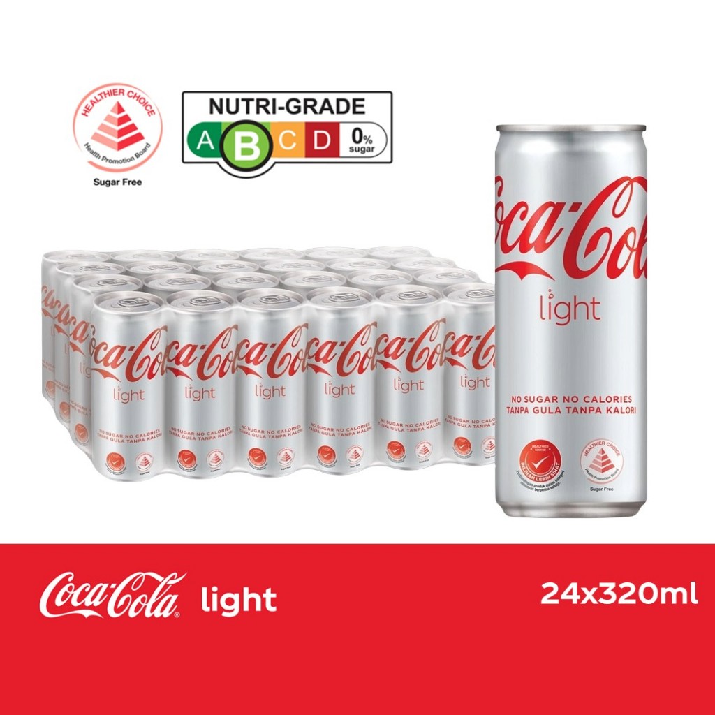 [1 Carton] Coca-Cola Light (24x320ml) | Shopee Singapore