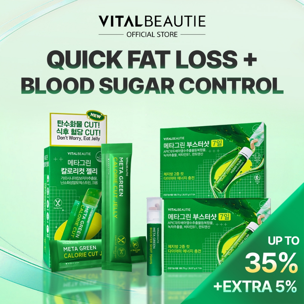 [VITALBEAUTIE] Booster Shot 7 Days + Calorie Cut Jelly Set | Fat Burner ...