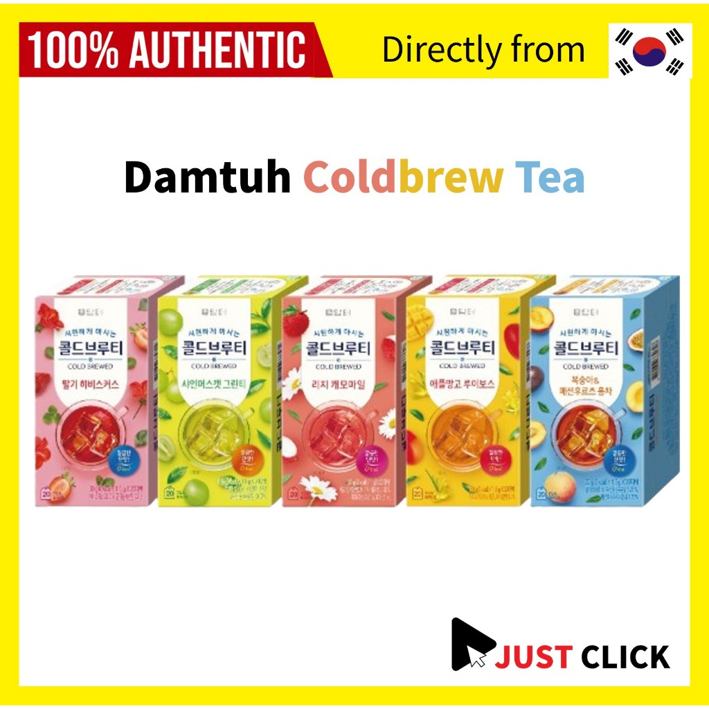 [Damtuh] 0Kcal Cold Brewed Tea 5 Flavors 20t Korean Slim Tea Diet Tea ...