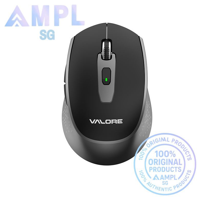 Valore Dual Mode Wireless Mouse (KM-001) Black | Shopee Singapore