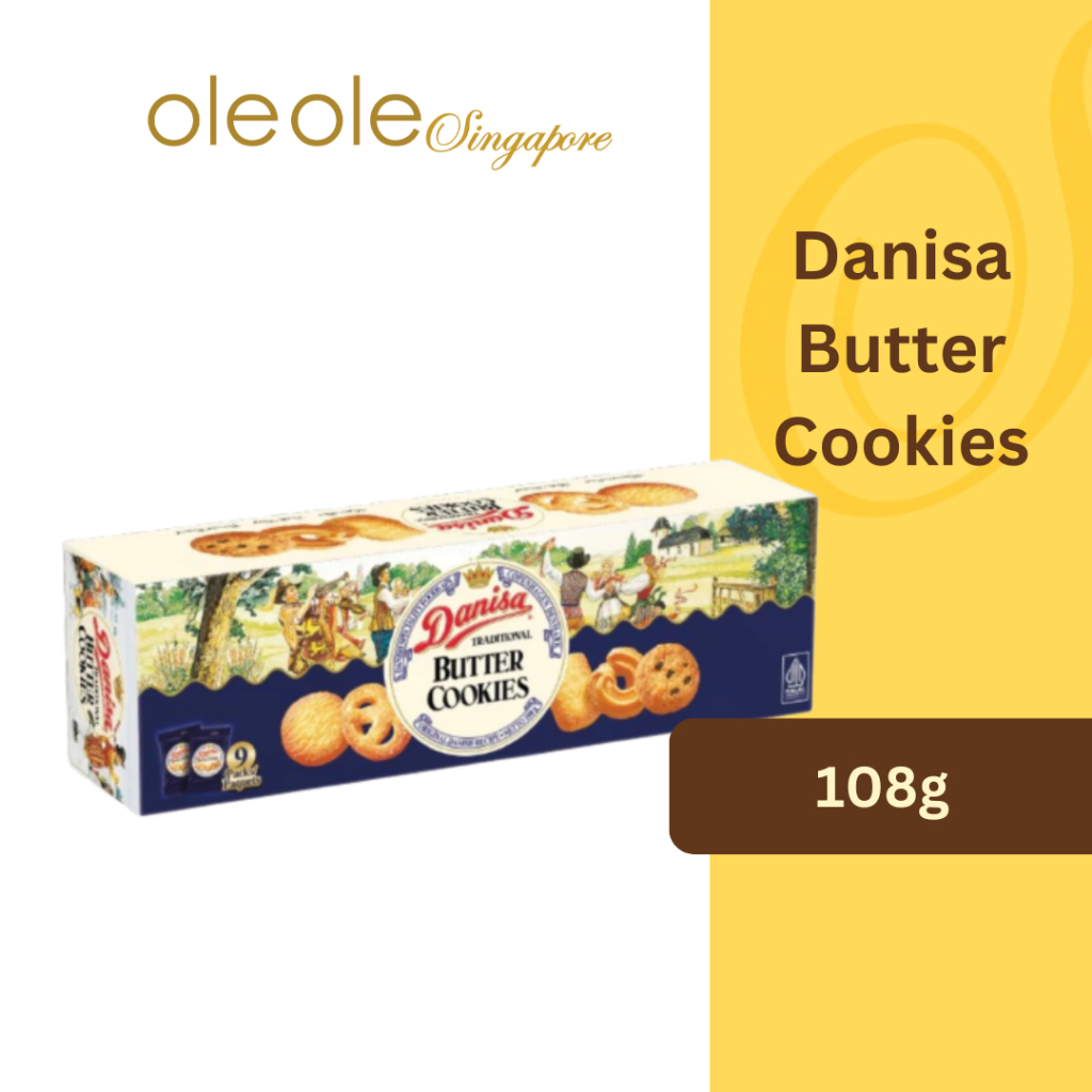 Danisa Butter Cookies 108g | Shopee Singapore