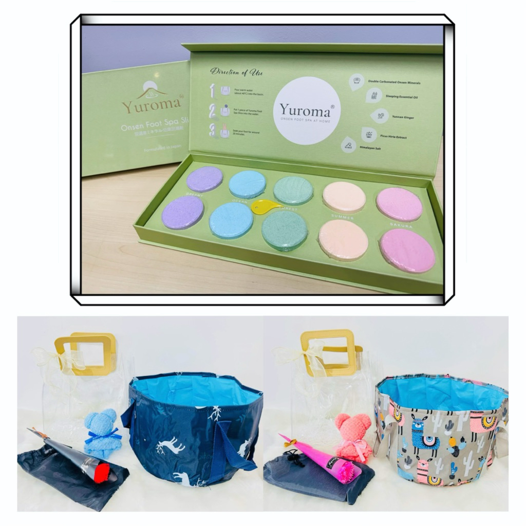 Yuroma Onsen Essential Oil Foot Bath Package 温泉精油泡脚片 | Shopee Singapore