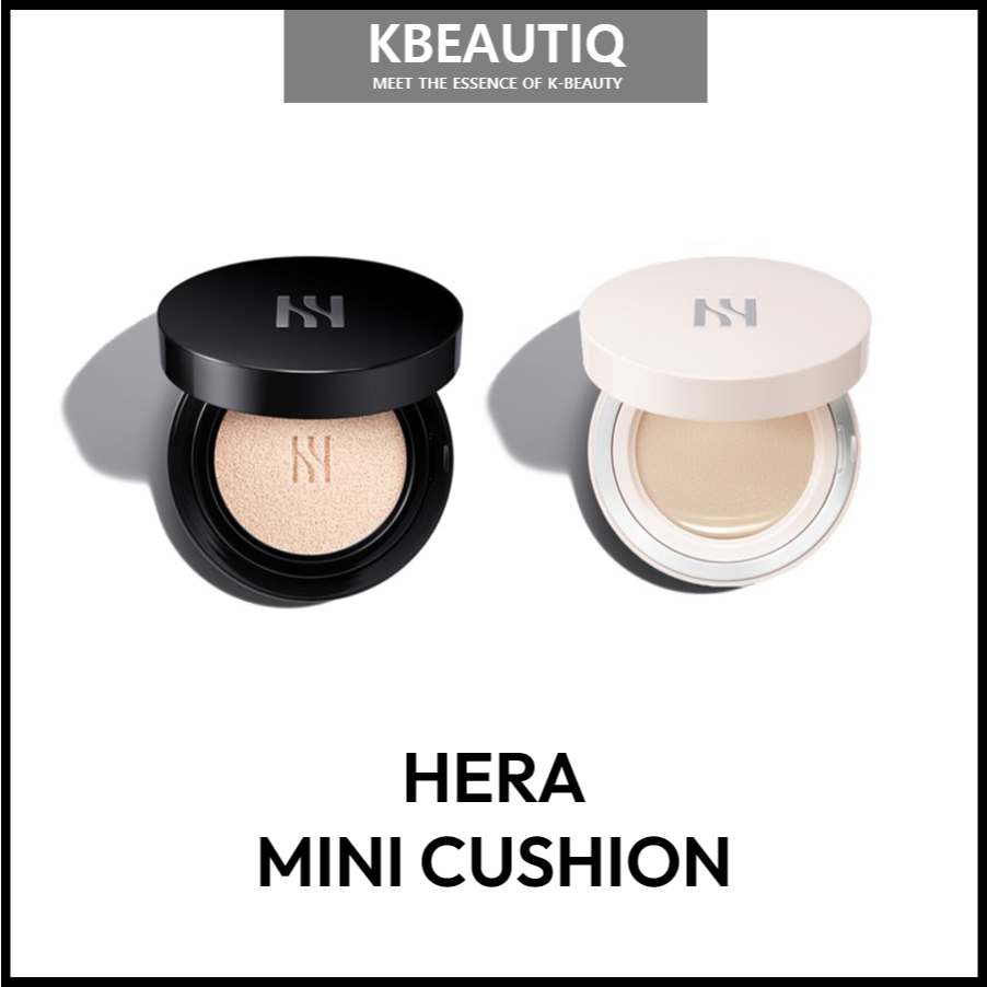HERA MINI BLACK CUSHION + MINI SKIN RADIANT GLOW CUSHION SET 5G + 5G ...