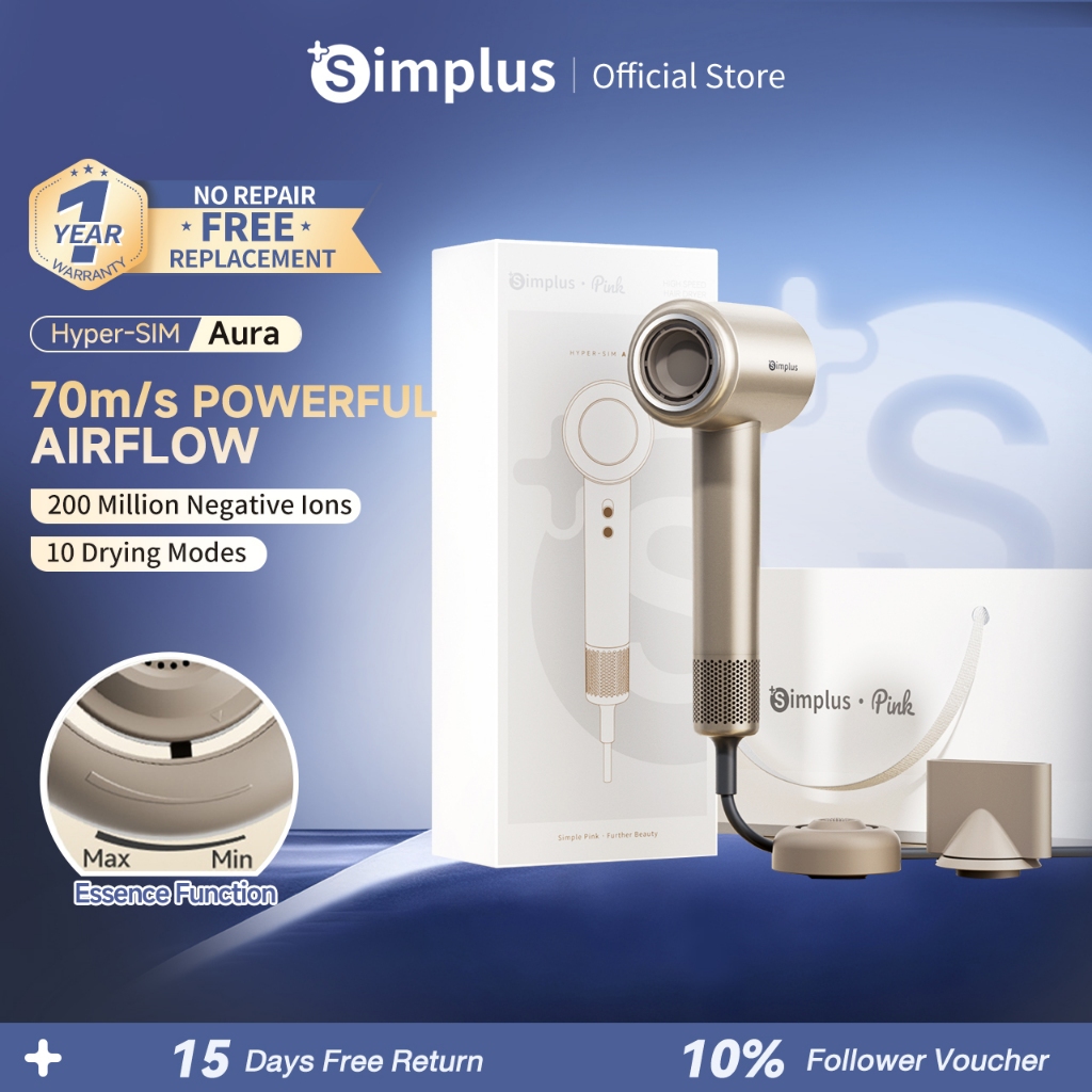 Simplus High Speed Hair Dryer CFJH011 | Shopee Singapore