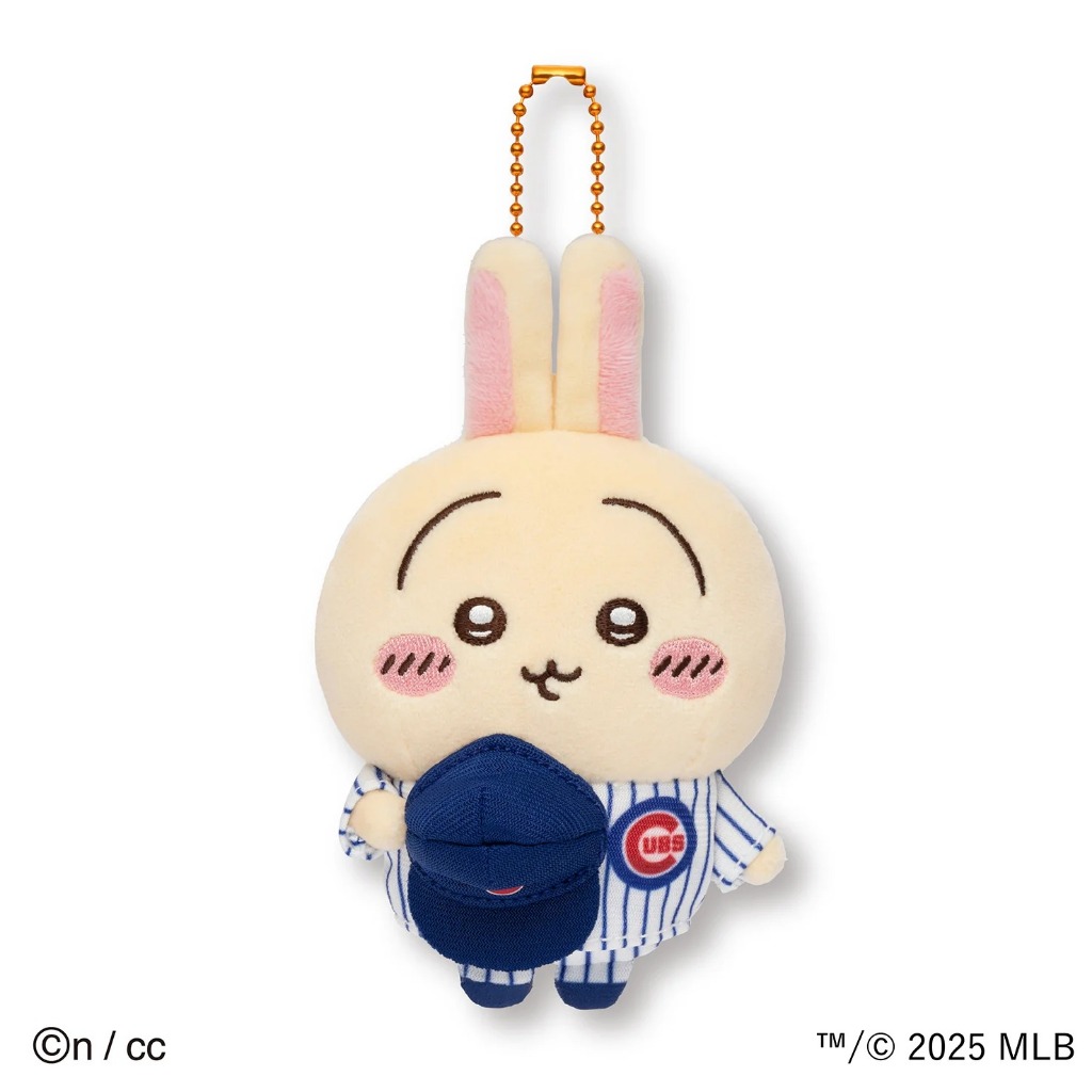 Chiikawa × MLB Tokyo Series Mascot Plush Toy – Usagi Chicago Cubs ...