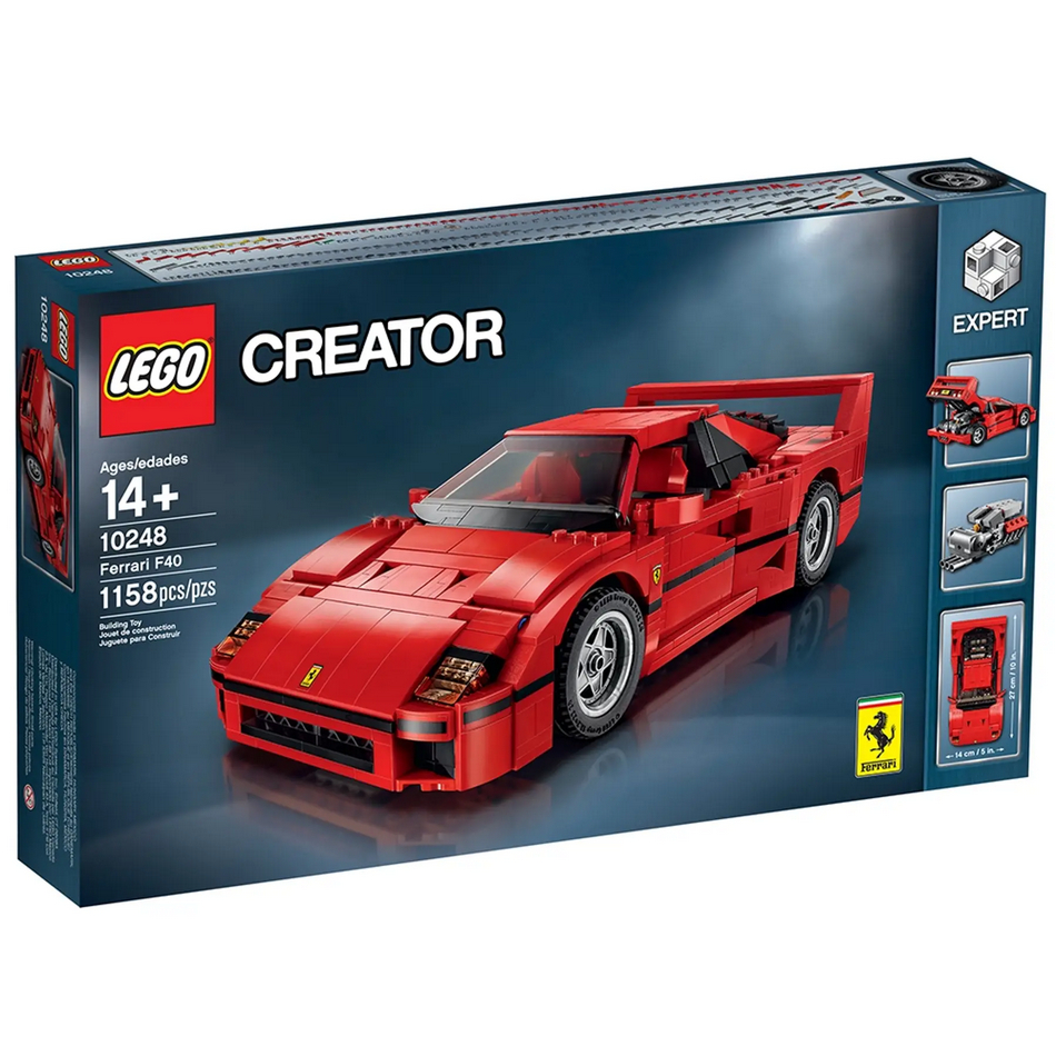 Lego 10248 Creator Ferrari F40 Retired Rare set | Shopee Singapore