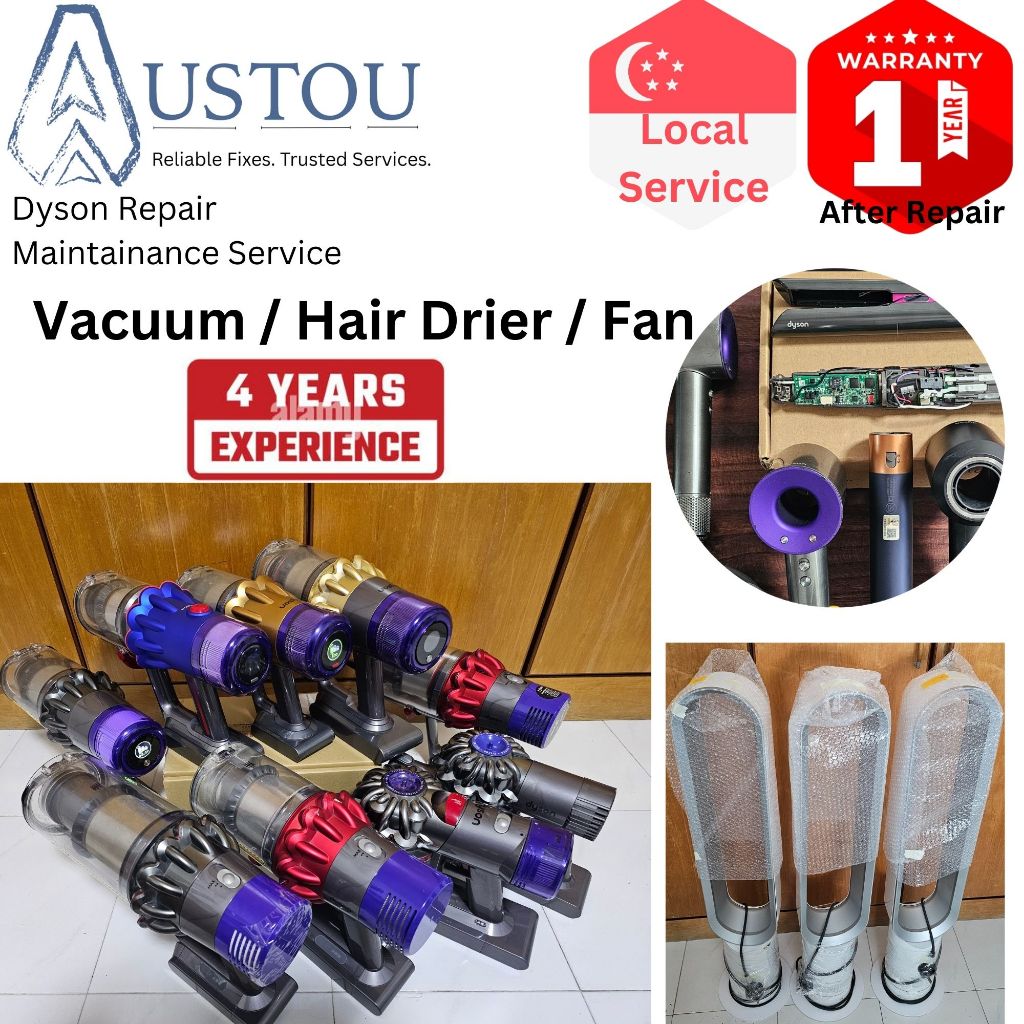Dyson Repair Service Maintainance vaccume V8/v10/v11/v12/v15/Supersonic ...