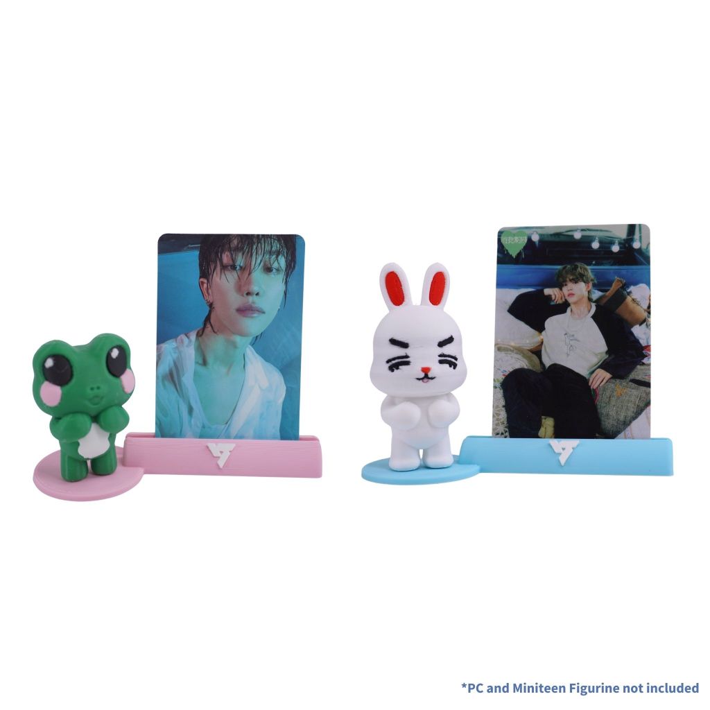 [SET] Seventeen Photocard and Miniteen Figurine Display Stand [Kpop ...