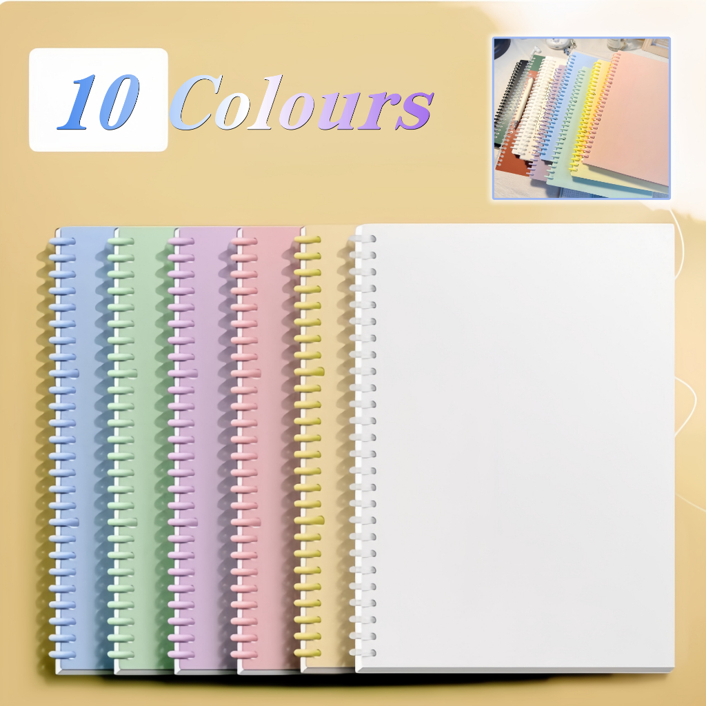 [SG 3.10 WEEKEND Sale!] Restocked! (Min 4). A5 120/160 Pages Binder ...