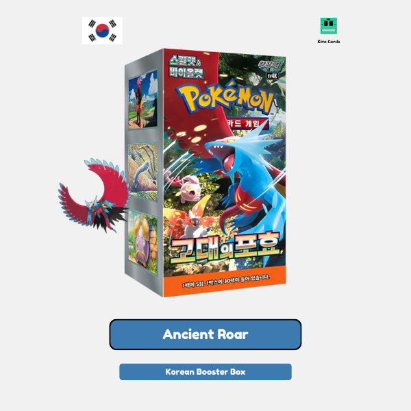 Pokemon TCG Ancient Roar sv4K Booster Box (Korean Version) | Shopee ...