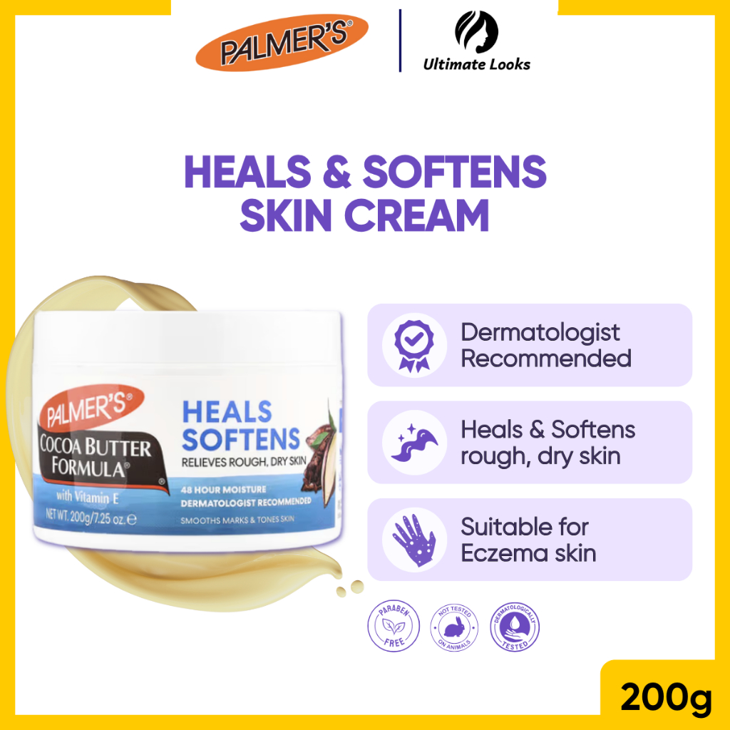 Palmer's, Cocoa Butter Formula with Vitamin E, Heals, Softens, Body ...