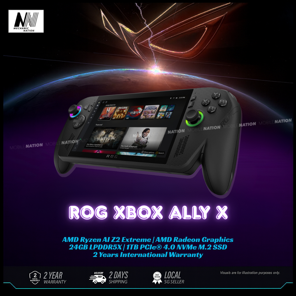 [Ready Stock] ASUS ROG Xbox Ally X (2025) Gaming Handheld PC | RC73XA ...
