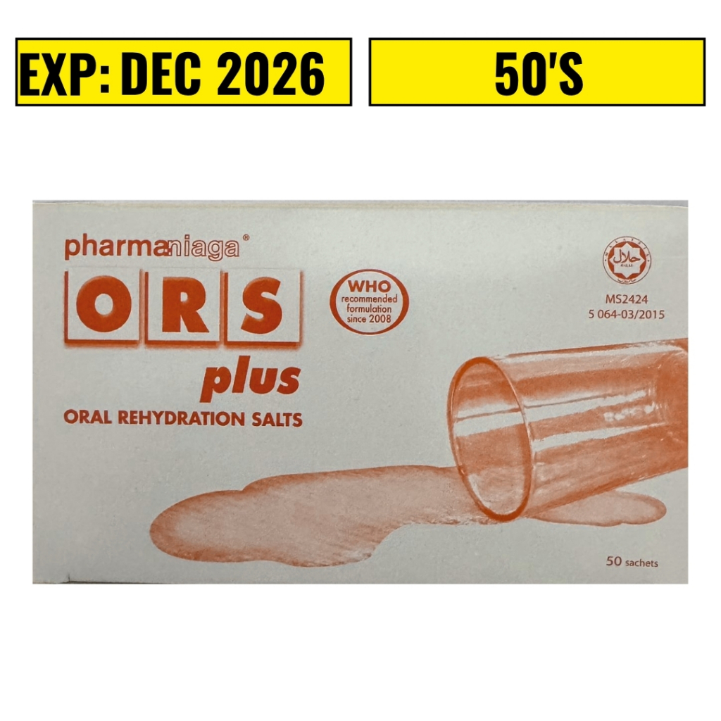 ORS B Plus Oral Orange Rehydration Salts 50 Sachets – Rapid Hydration ...