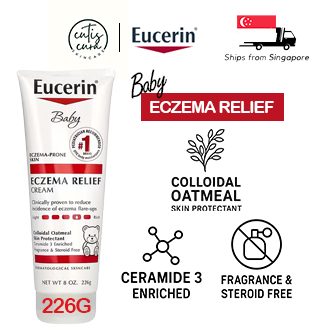 Eucerin, Baby Eczema Relief Cream, Reduce Incidence of Eczema Flare-Ups ...