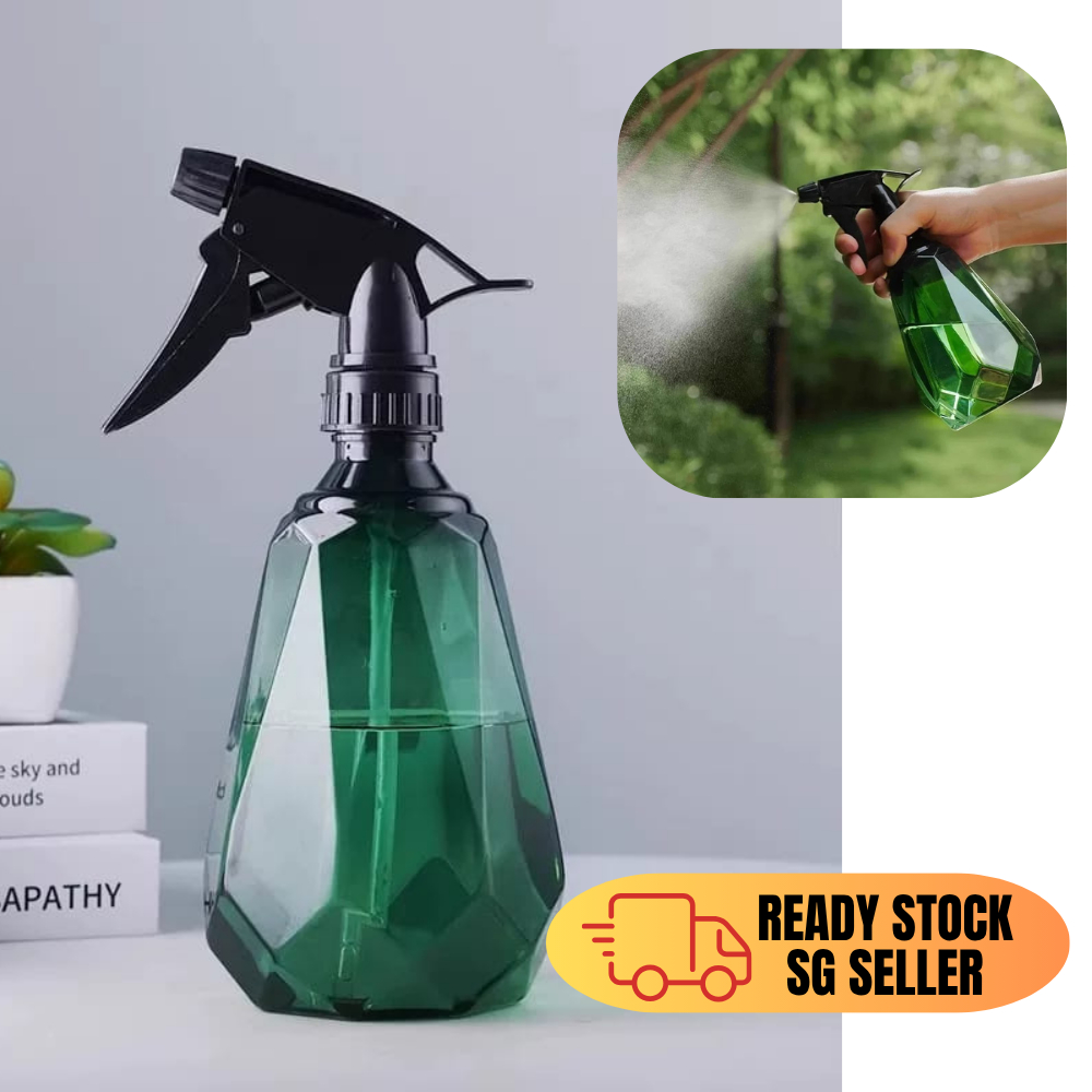 Water Spray Bottle 500ml | Adjustable Nozzle Plant Mister, Water Spray ...