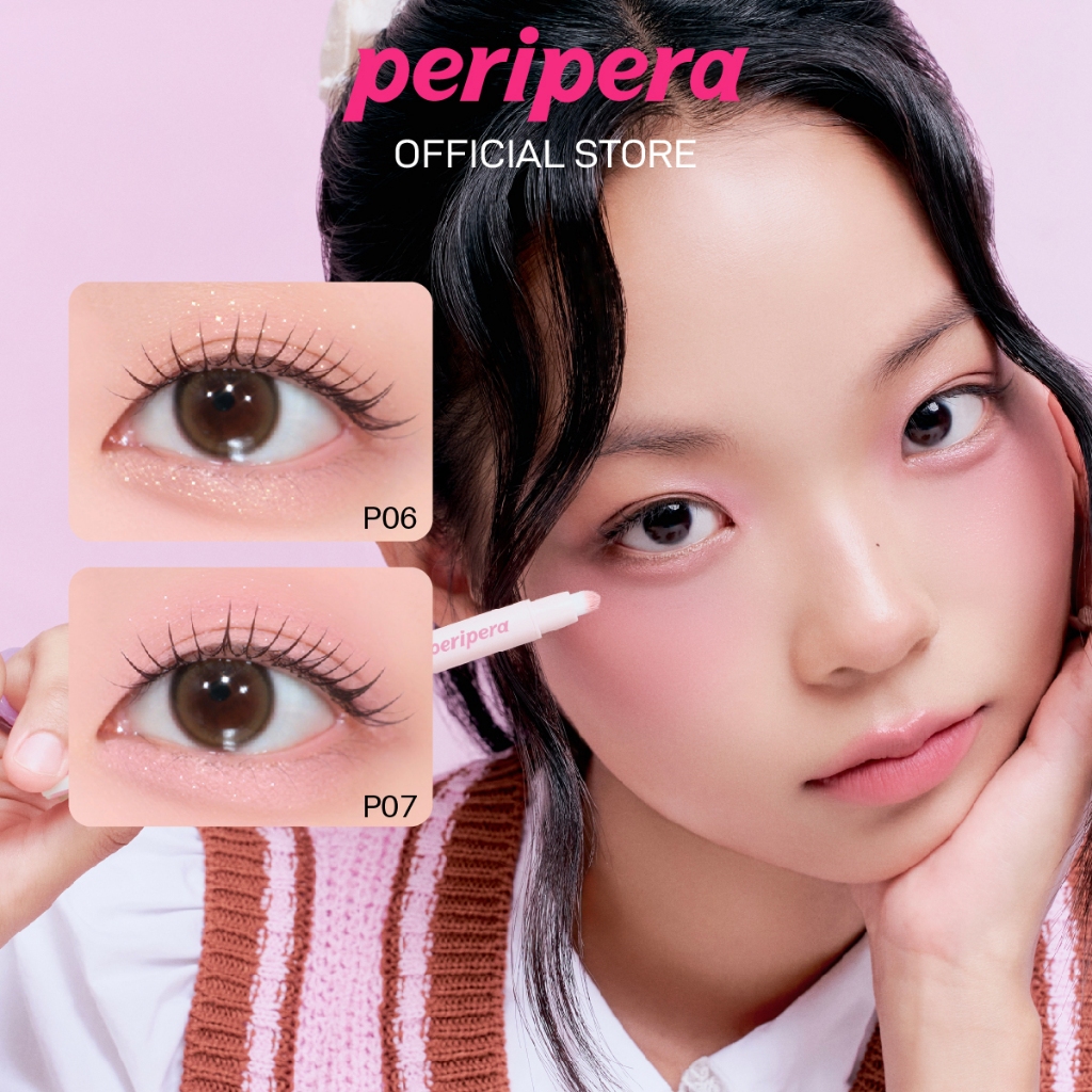 [PERIPERA] Mood In Shade Eye Stick (0.8g) l Rosy Shade, Soft & Easy ...