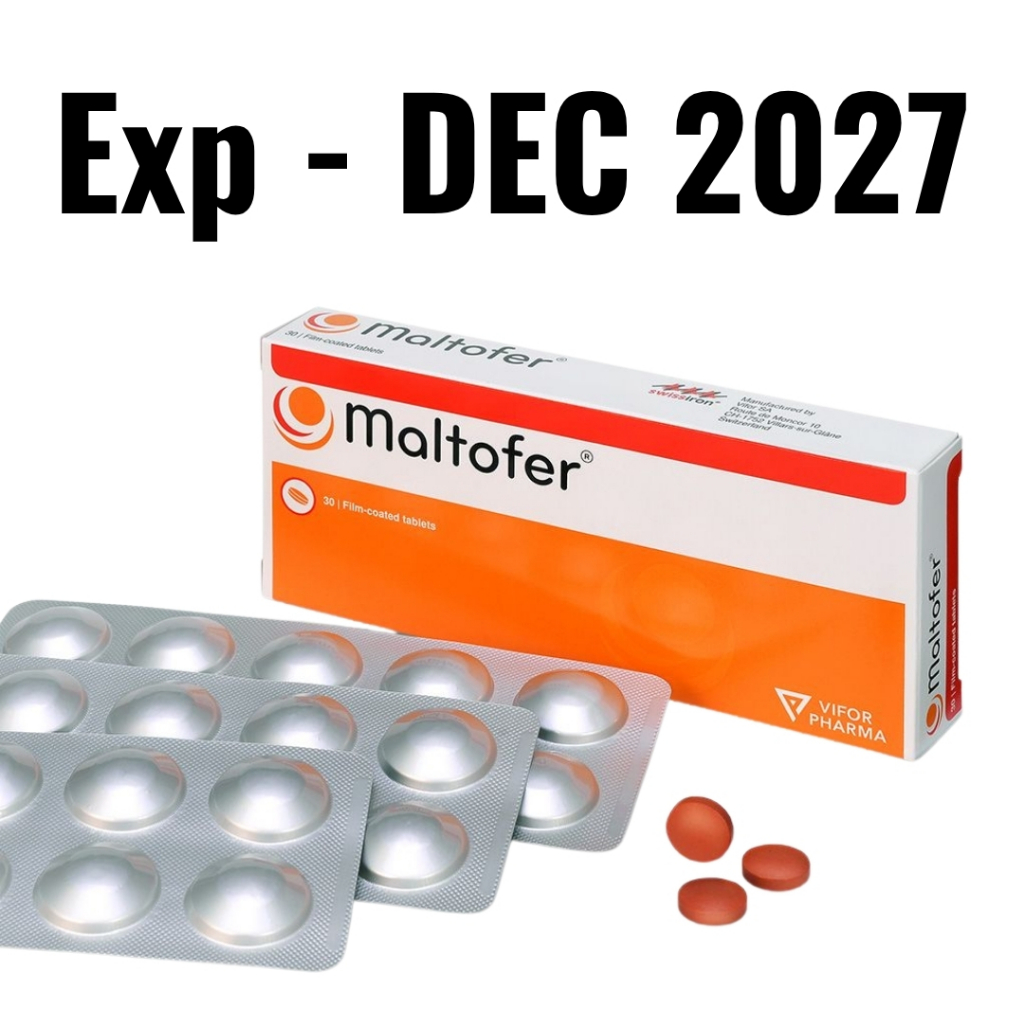 Maltofer Tablet 30s Chewable – Iron Tablets for Blood Health, Energy ...
