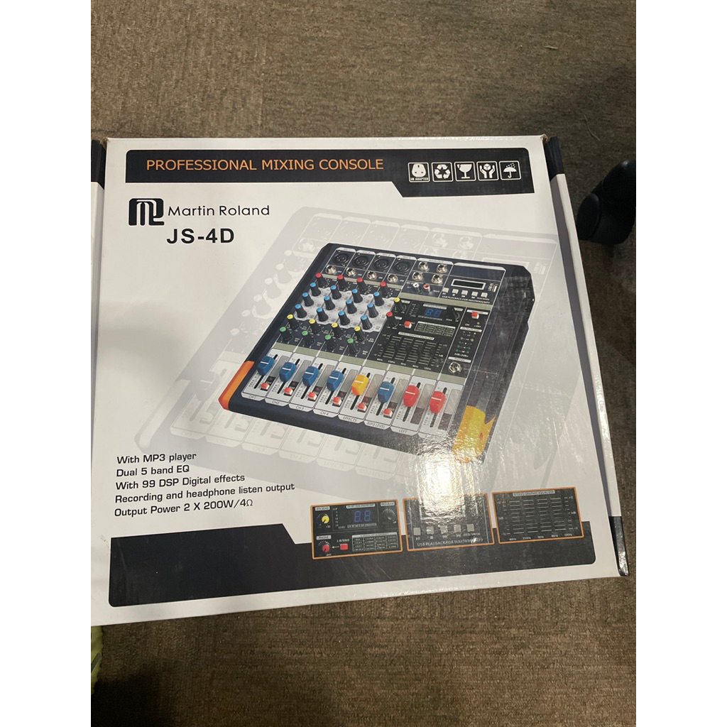 Martin roland js4d Bluetooth with MP3 player mixer with build in ...