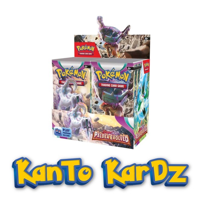 (Ready Stocks!!) ⭐EN Pokemon TCG SV02 Paldea Evolved Booster Box BB⭐ ...