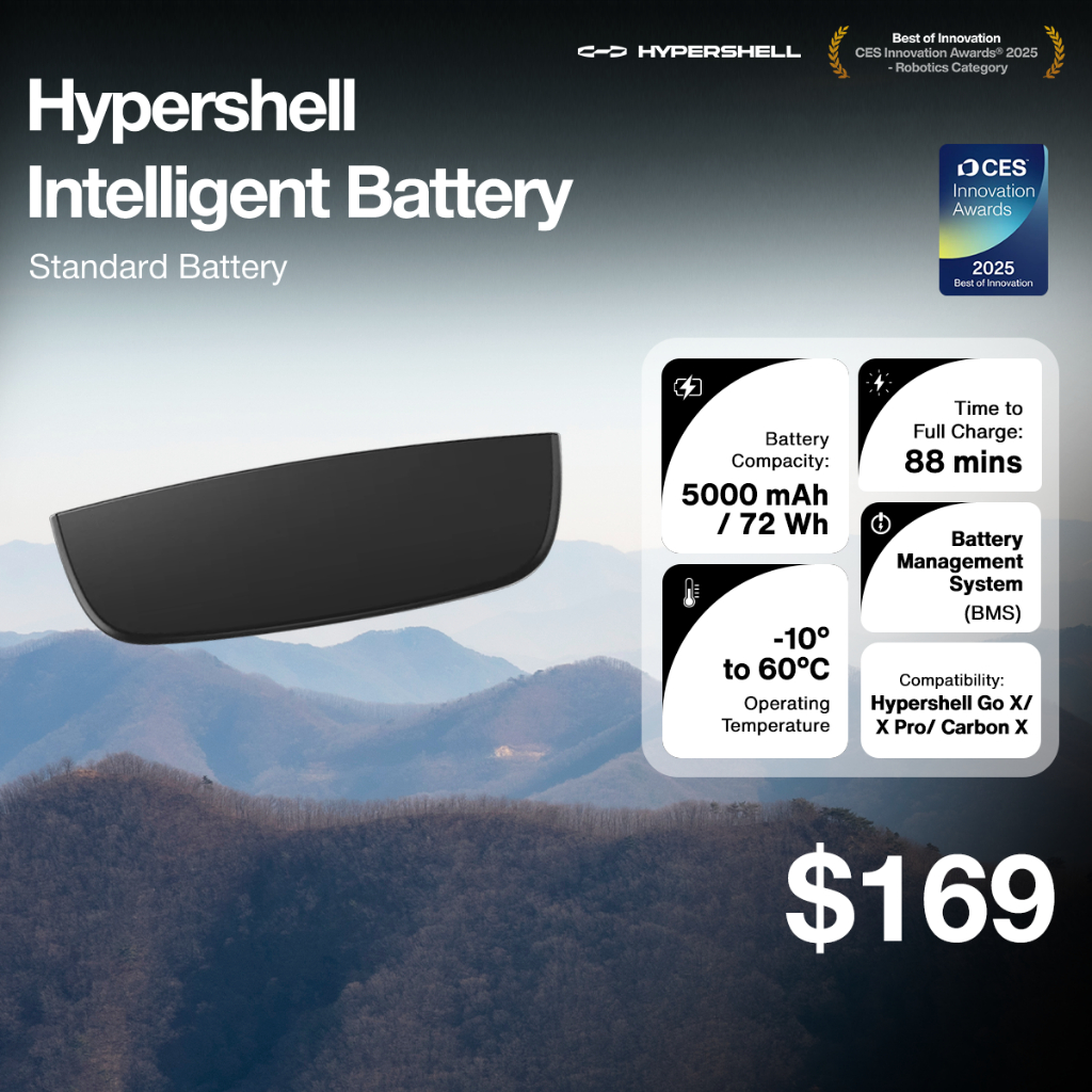 [New] Hypershell Standard Intelligent Battery | Energizes every step of your journey | Shopee ...