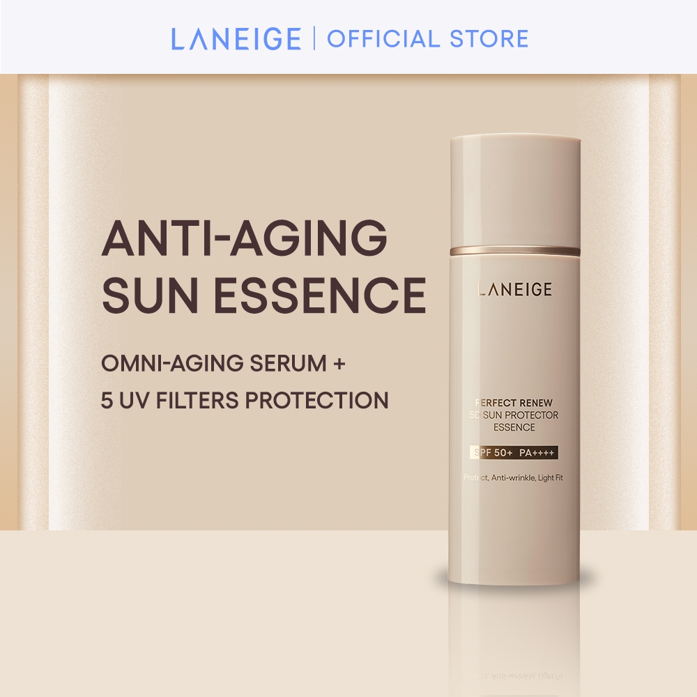 LANEIGE Perfect Renew 5D Sun Protector Essence SP50+ PA++++ 50ml ...