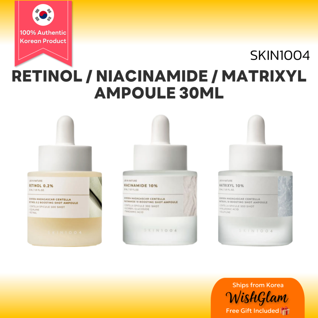 SKIN1004 Madagascar Centella Retinol 0.2 / Niacinamide 10 / Matrixyl 10 ...