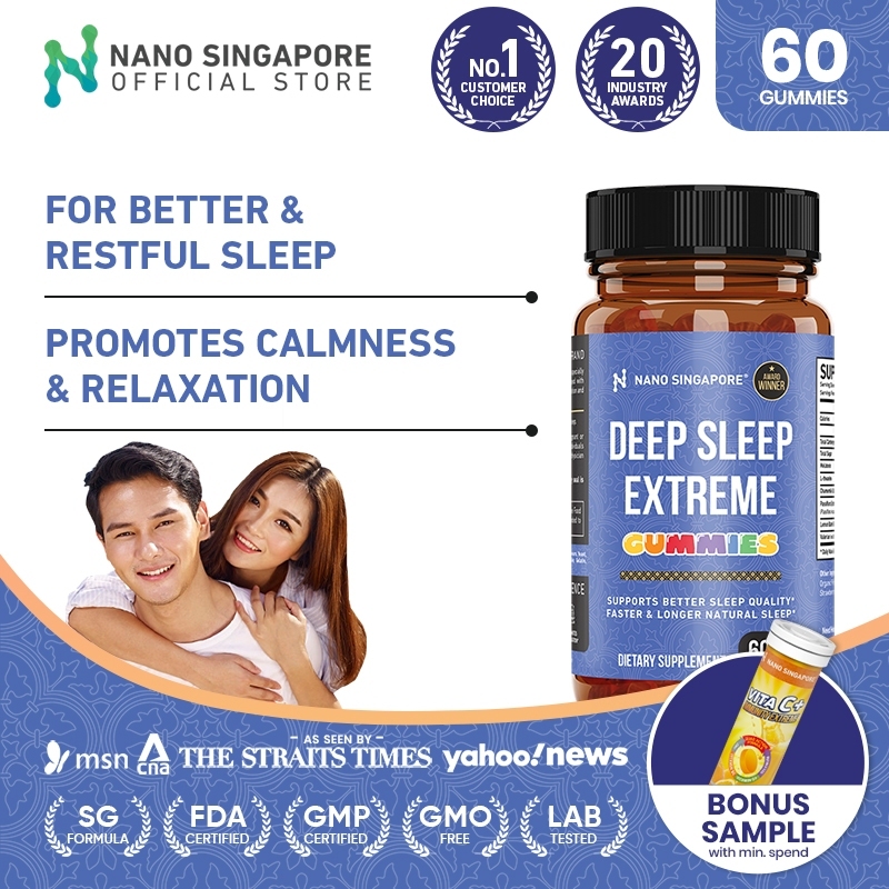 Melatonin Deep Sleeping Pills Gummies w/ Melatonin, Healthy Sleep Cycle ...