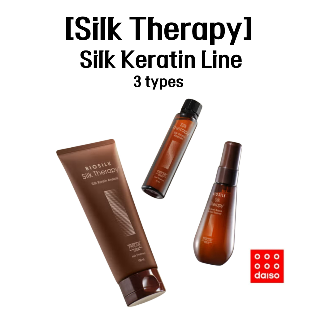 [Silk Therapy] BIOSILK Silk Therapy Silk Keratin Line Korea DAISO ...
