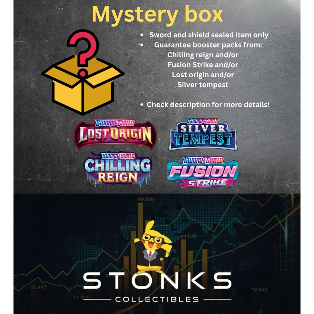 Pokemon TCG Custom Mystery box SWORD AND SHIELD EDITION | Shopee Singapore