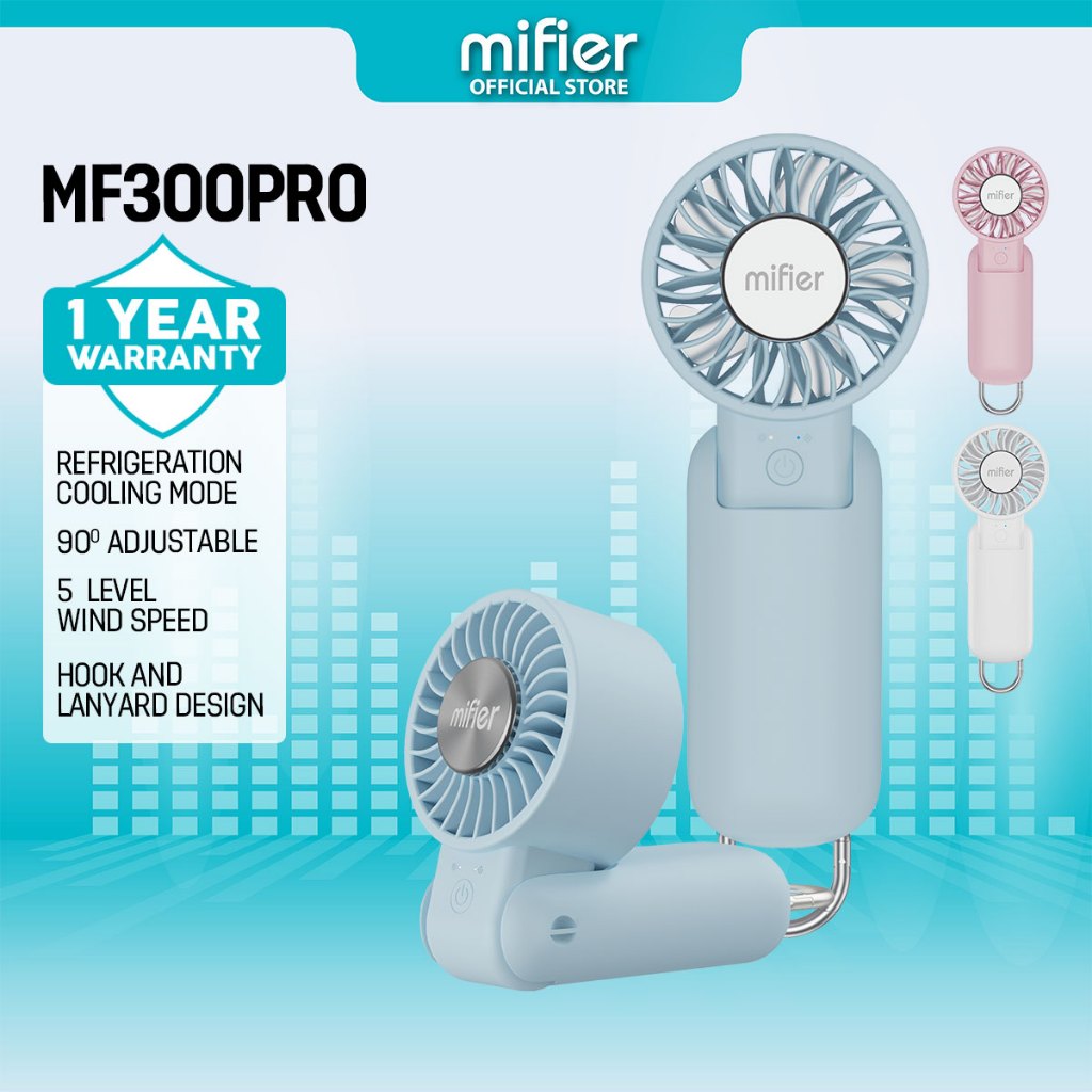 Mifier MF300 PRO 2-in-1 High Speed Cooling mini Fan with Cooling Sheet ...