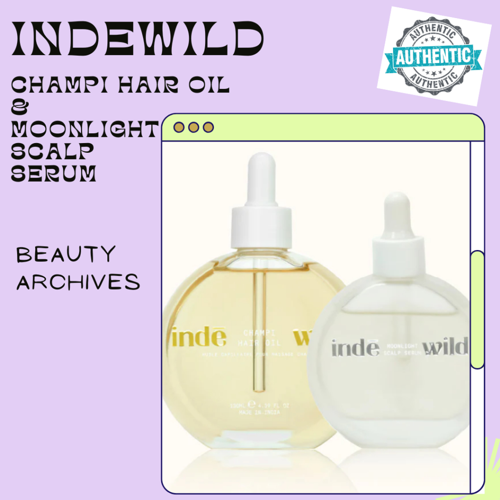 inde wild - Champi Hair Oil & Moonlight Hair Growth Serum | Shopee ...