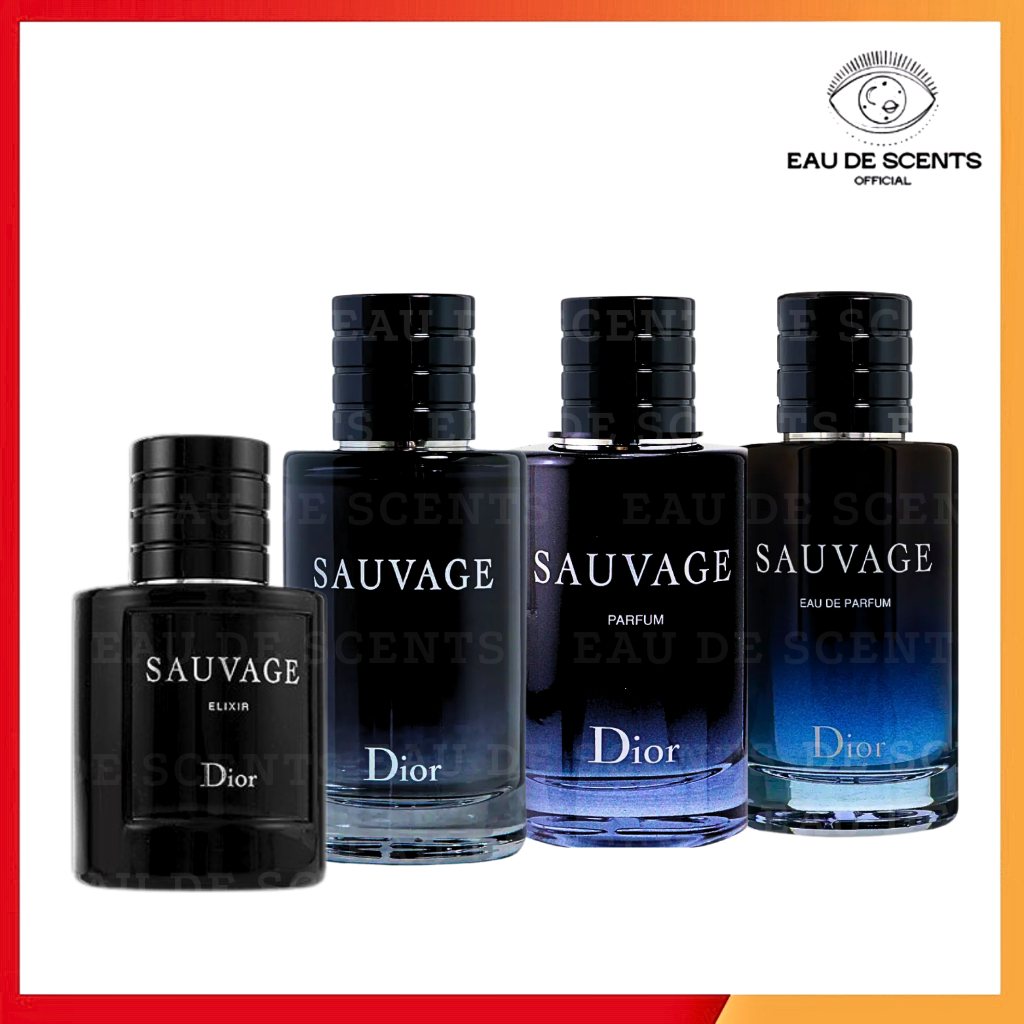 CHRISTIAN DIOR CD SAUVAGE EDT/EDP/PARFUM/ELIXIR 60ML/100ML/200ML ...