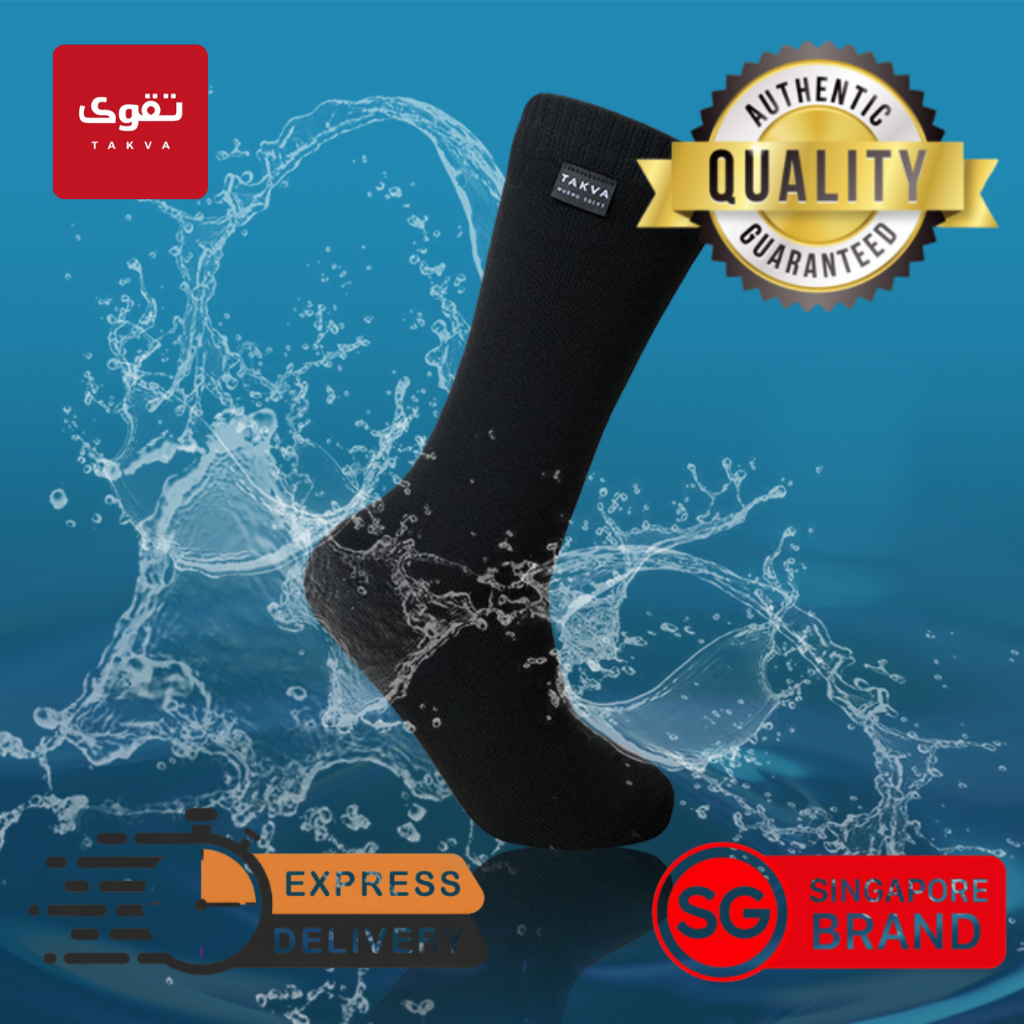 TAKVA - Wudhu Socks | 100% Waterproof socks, Breathable, HAJJ and Umrah ...