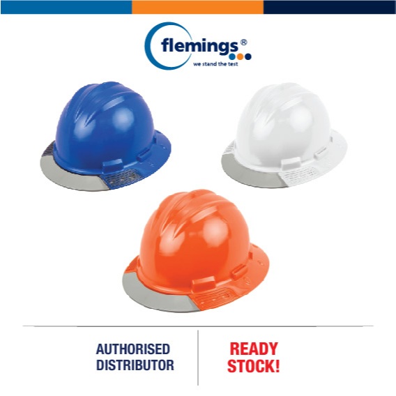 Bullard, ABOVEVIEW Safety Helmet with FlexGen 4-point Suspension (SS98 ...