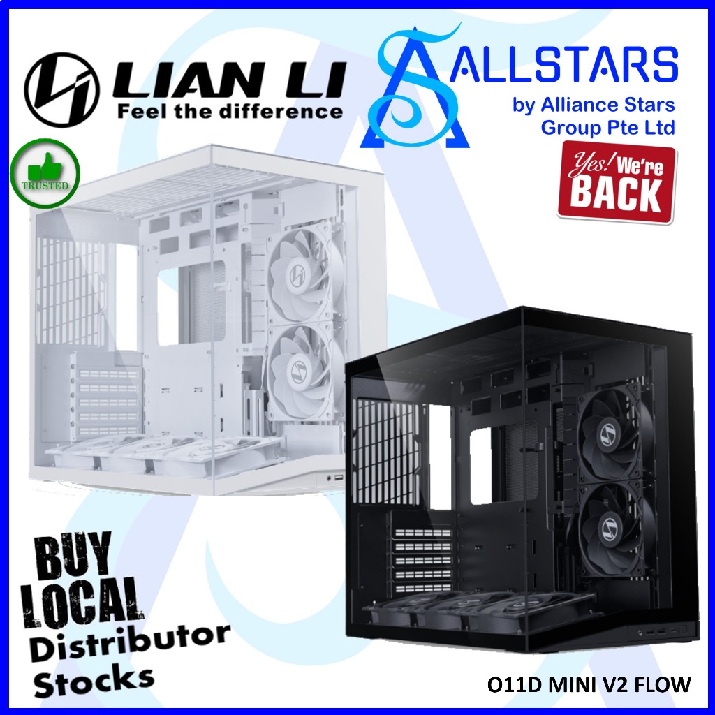 (ALLSTARS) Lian Li o11 Vision Compact / o11D EVO RGB / o11D Mini V2 ...
